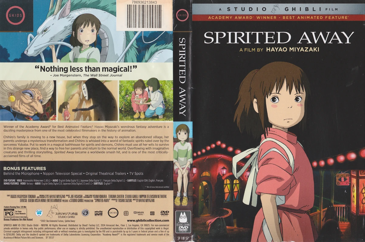 Spirited Away (GKIDS) | DVD Database | Fandom