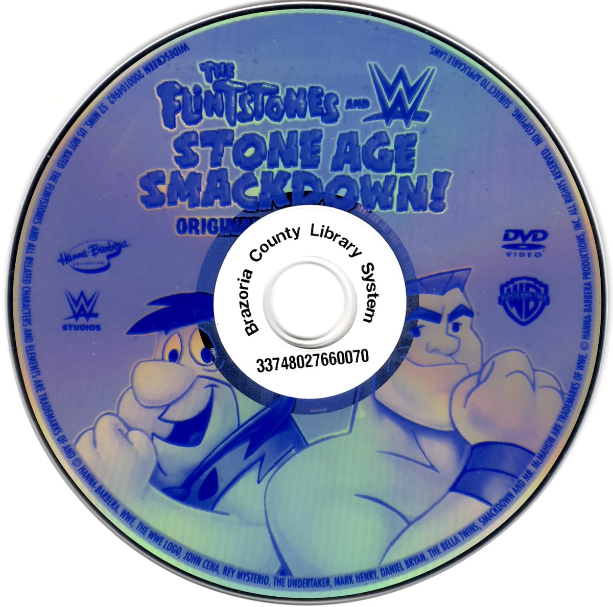 The Flintstones and WWE: Stone Age Smackdown! | DVD Database | Fandom