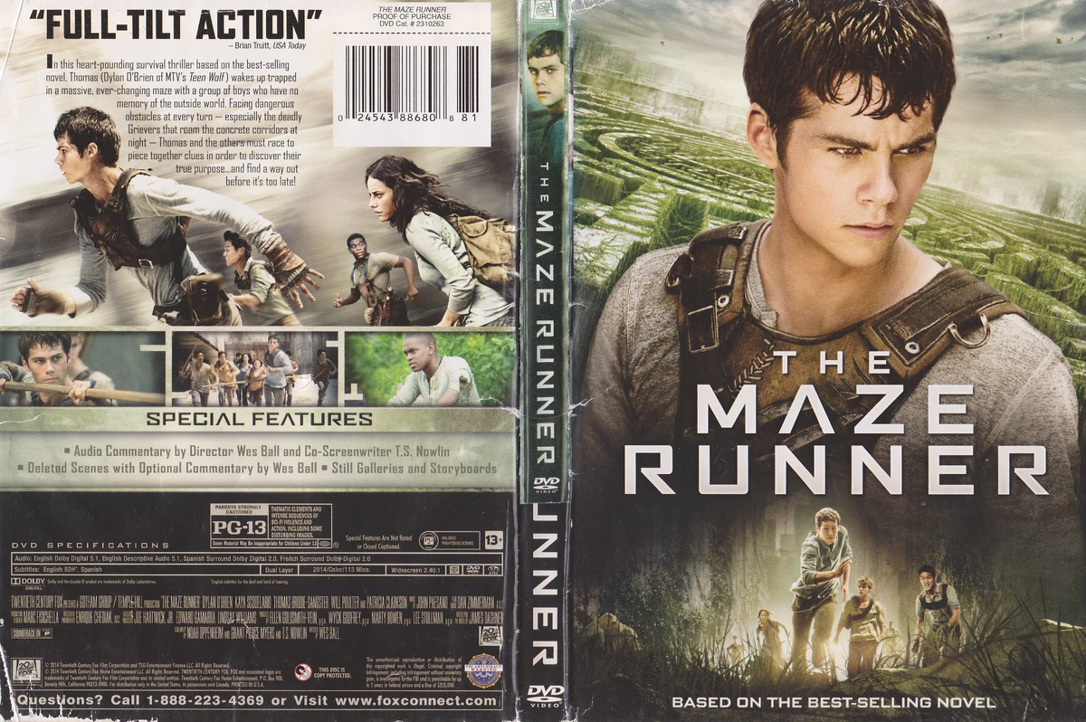 The Maze Runner | DVD Database | Fandom