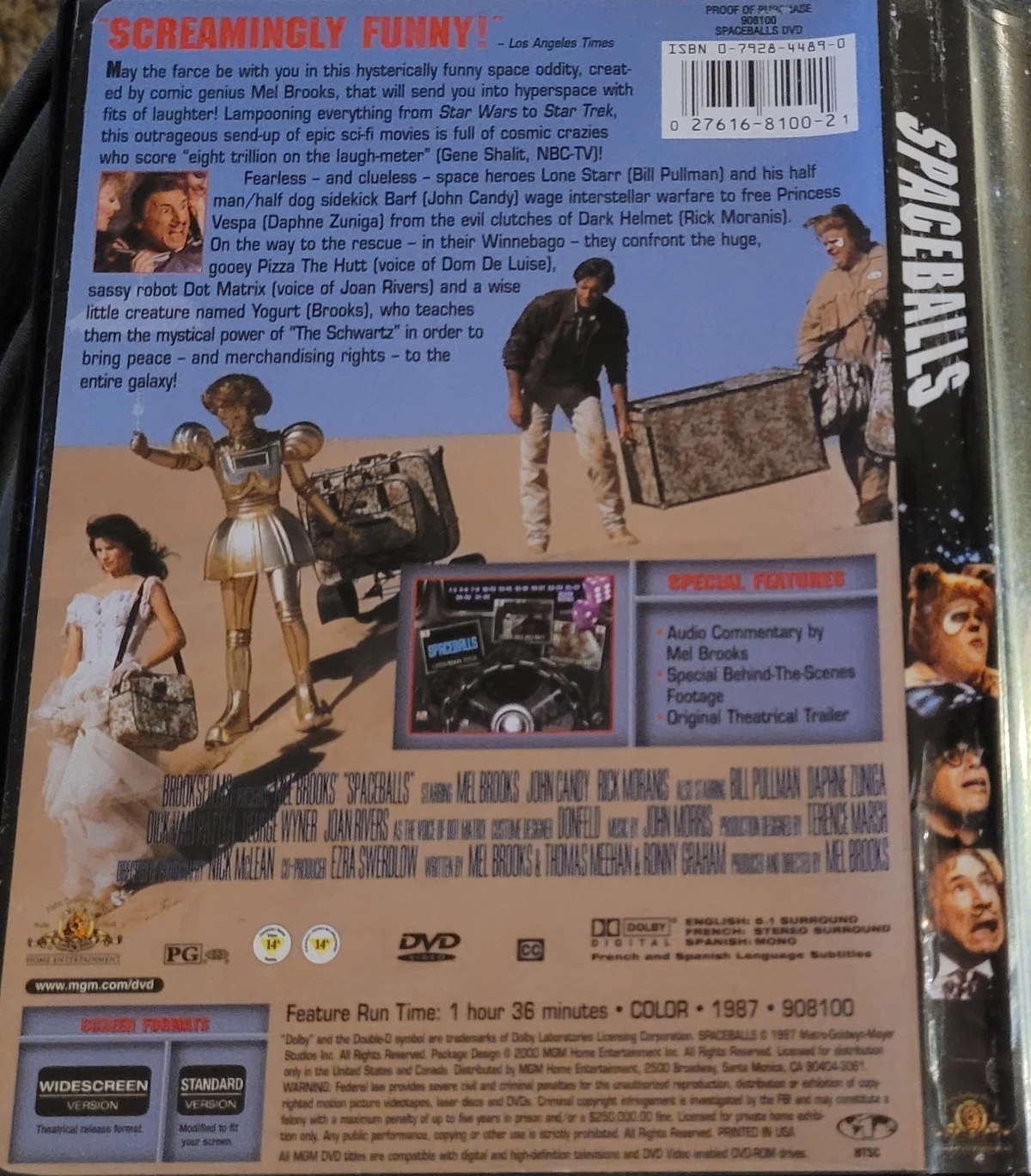 Spaceballs | DVD Database | Fandom