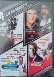 4 Film Favorites: Lethal Weapon | DVD Database | Fandom