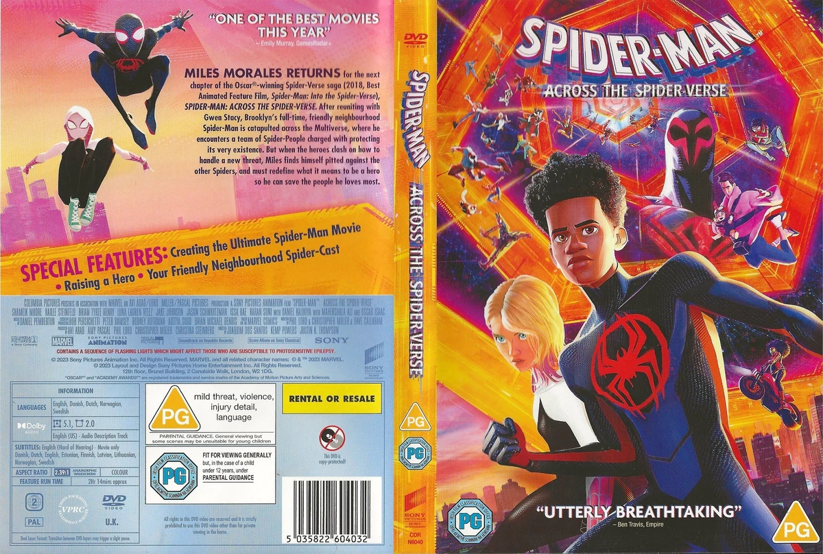 Spider-Man: Across the Spider-Verse | DVD Database | Fandom