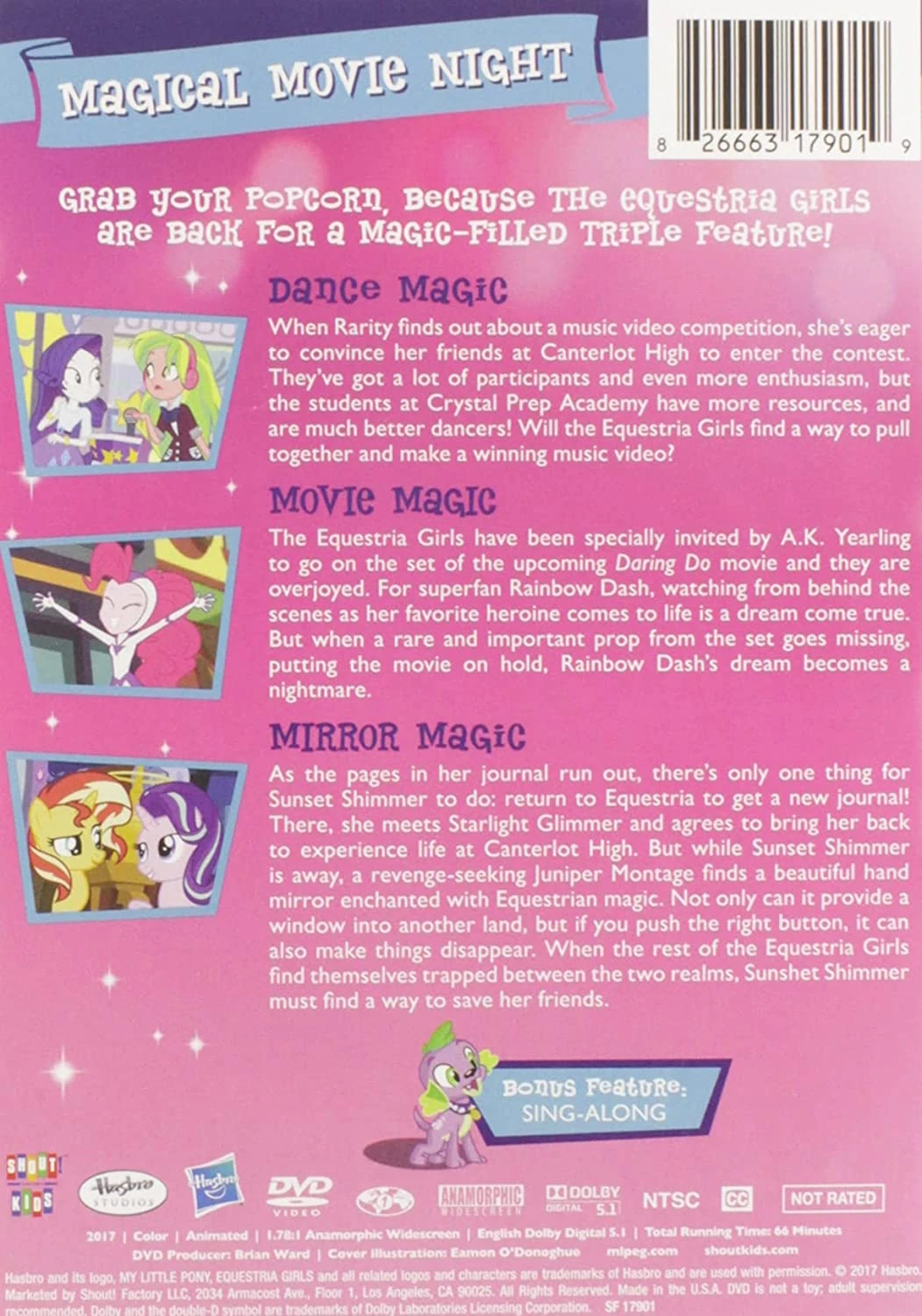 My Little Pony Equestria Girls: Magical Movie Night | DVD Database | Fandom