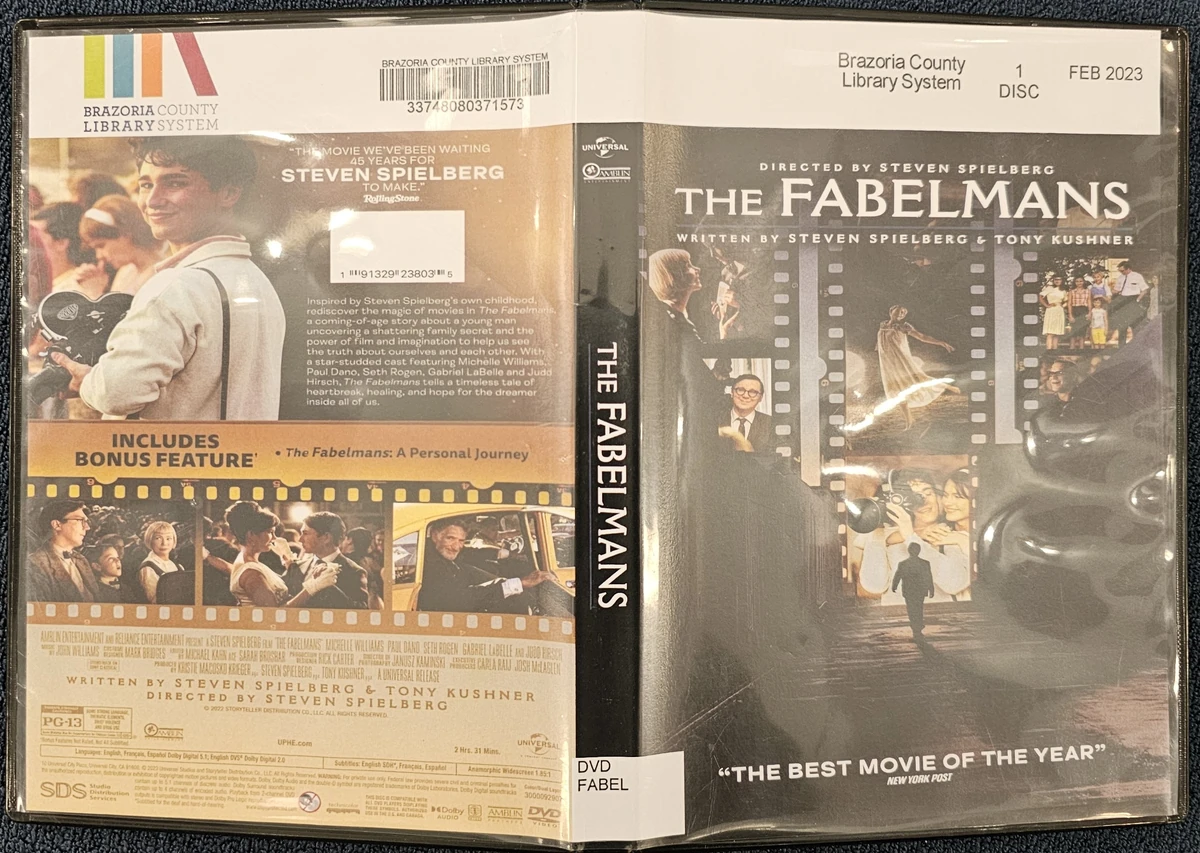 The Fabelmans | DVD Database | Fandom