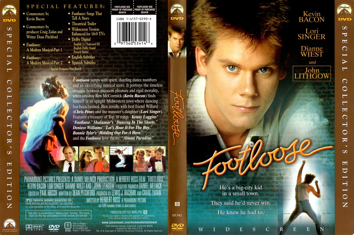 Footloose: Special Collector's Edition | DVD Database | Fandom