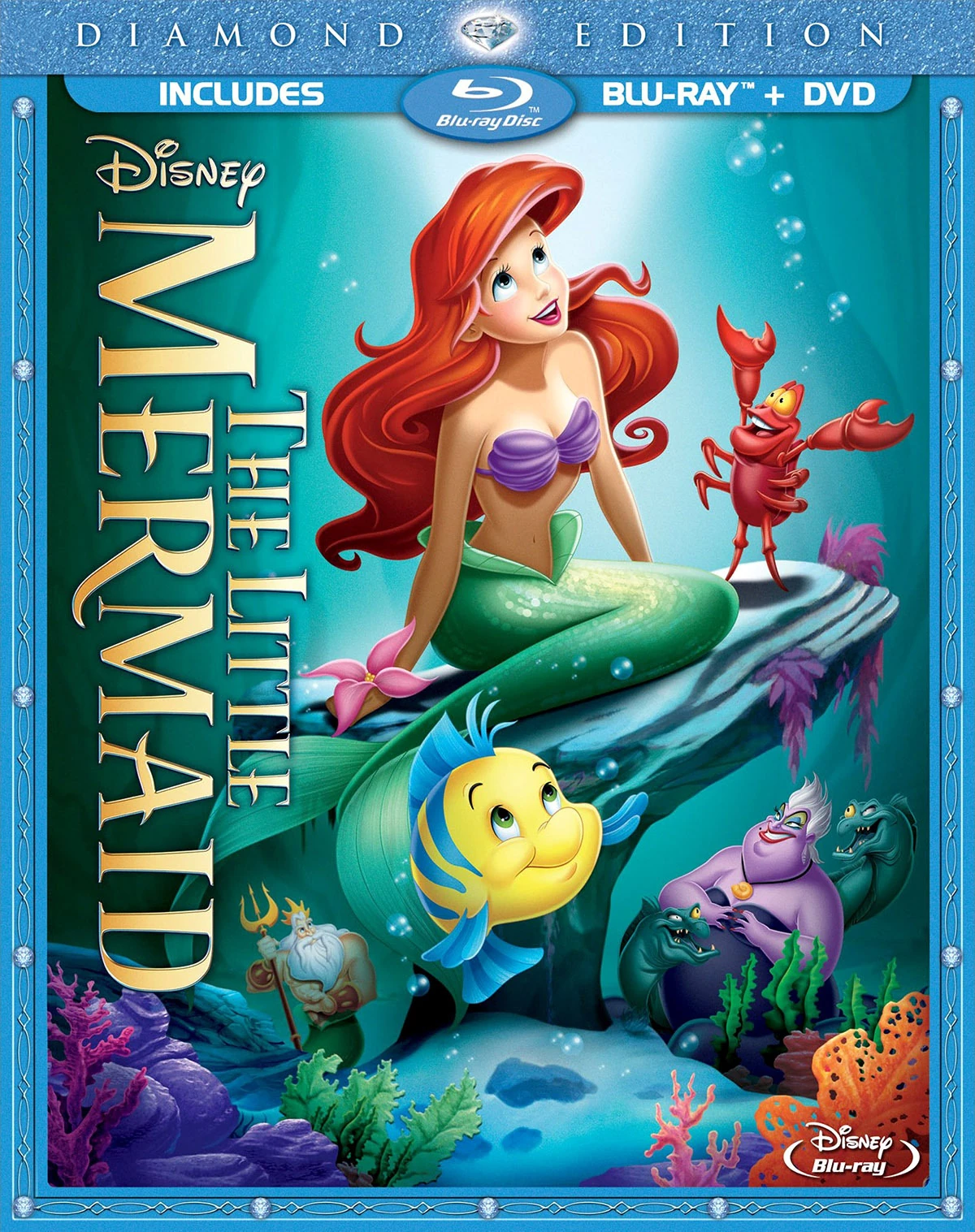 The Little Mermaid: Diamond Edition | DVD Database | Fandom