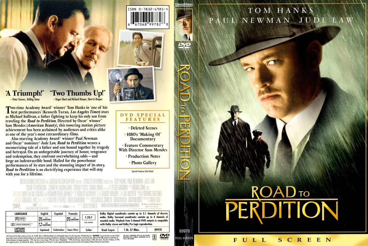 Road to Perdition | DVD Database | Fandom