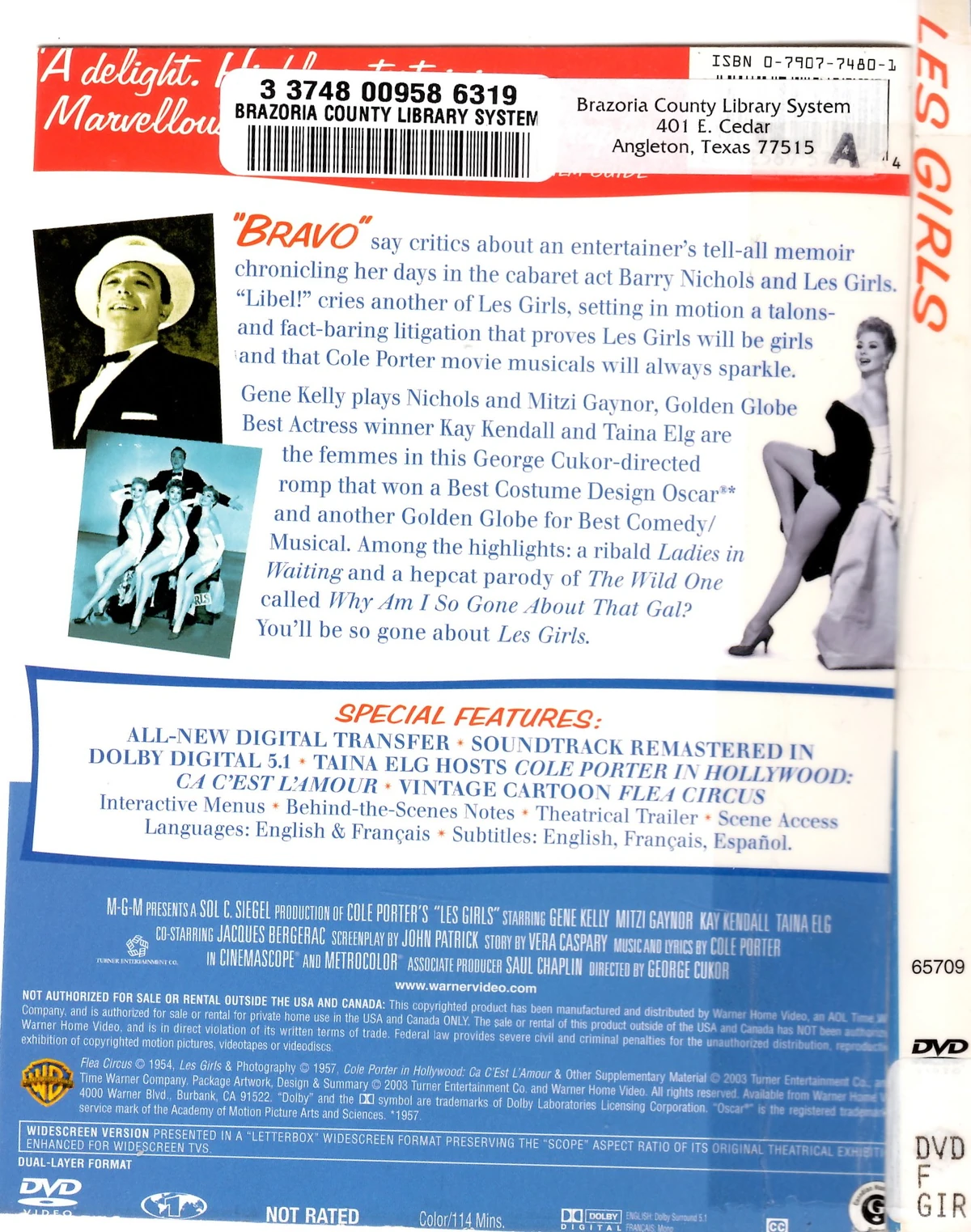 Les Girls | DVD Database | Fandom