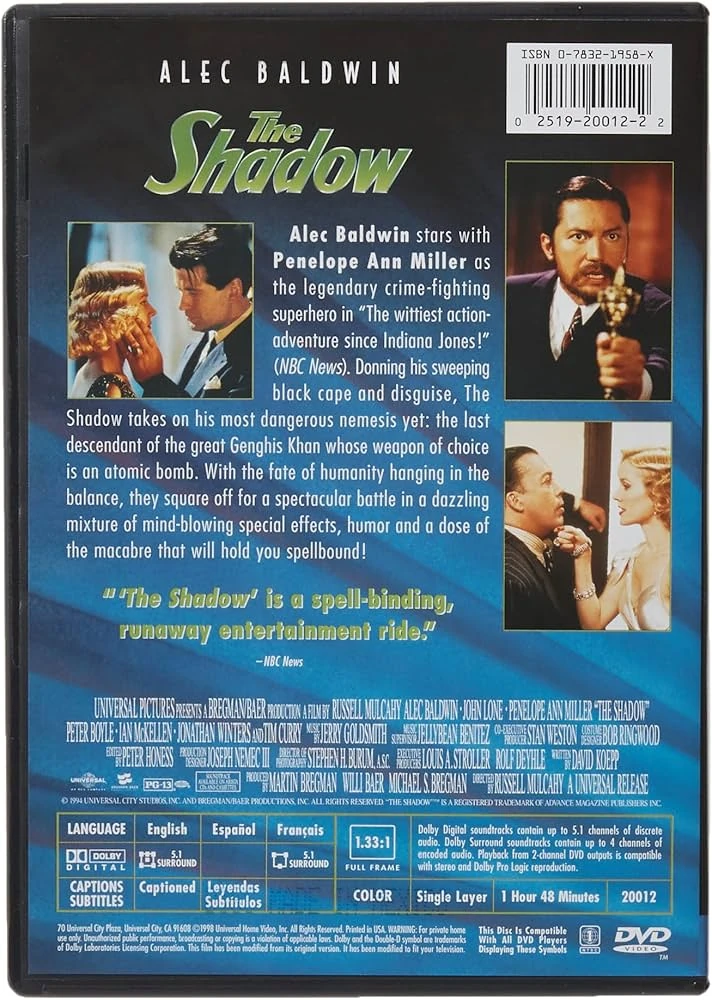 The Shadow | DVD Database | Fandom