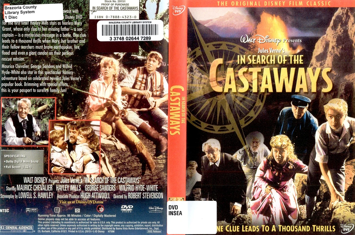 In Search of the Castaways | DVD Database | Fandom