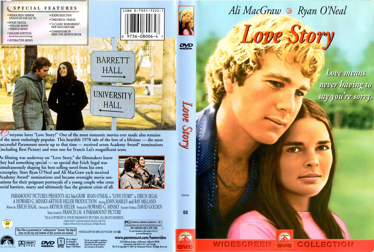 Love Story | DVD Database | Fandom