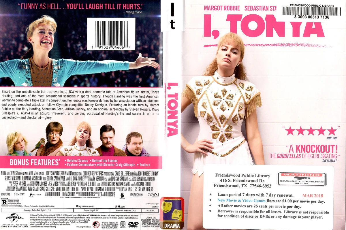 I, Tonya | DVD Database | Fandom