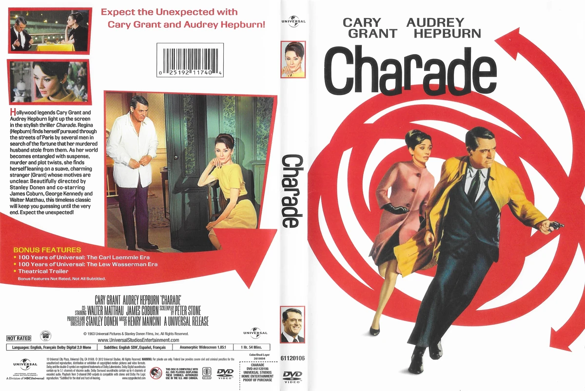 Charade | DVD Database | Fandom