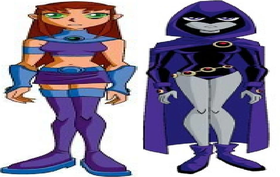 Starfire & Raven | Daniel Van Gelder Wiki | Fandom