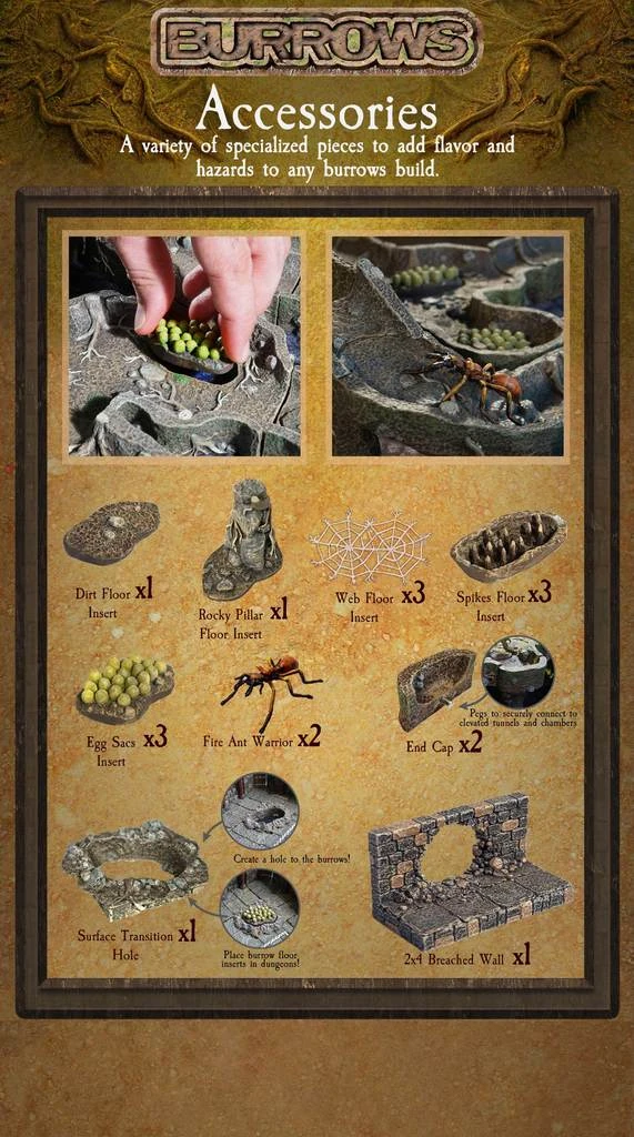 5-BURA-Burrows -Accessories | Dwarven Forge Collector Catalog Wiki | Fandom