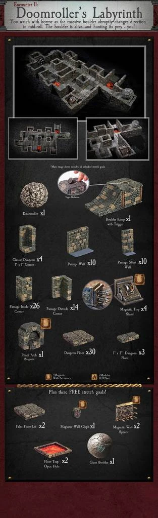 5-DOOMR Encounter11-Doomroller'sLabyrinth | Dwarven Forge Collector Catalog Wiki | Fandom