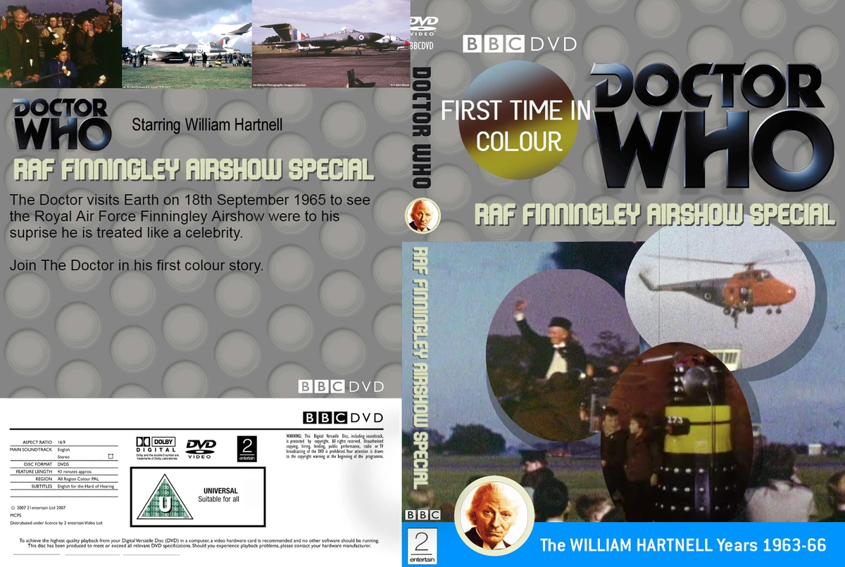 First Doctor - Tv Specials | DWDvdCovers Wiki | Fandom