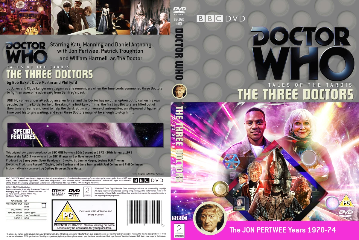 Third Doctor - Televised Stories | DWDvdCovers Wiki | Fandom