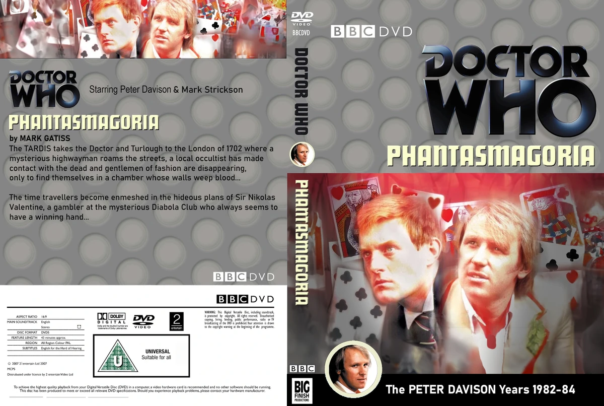 Fifth Doctor - Audio Dramas - Big Finish - Main Range | DWDvdCovers ...
