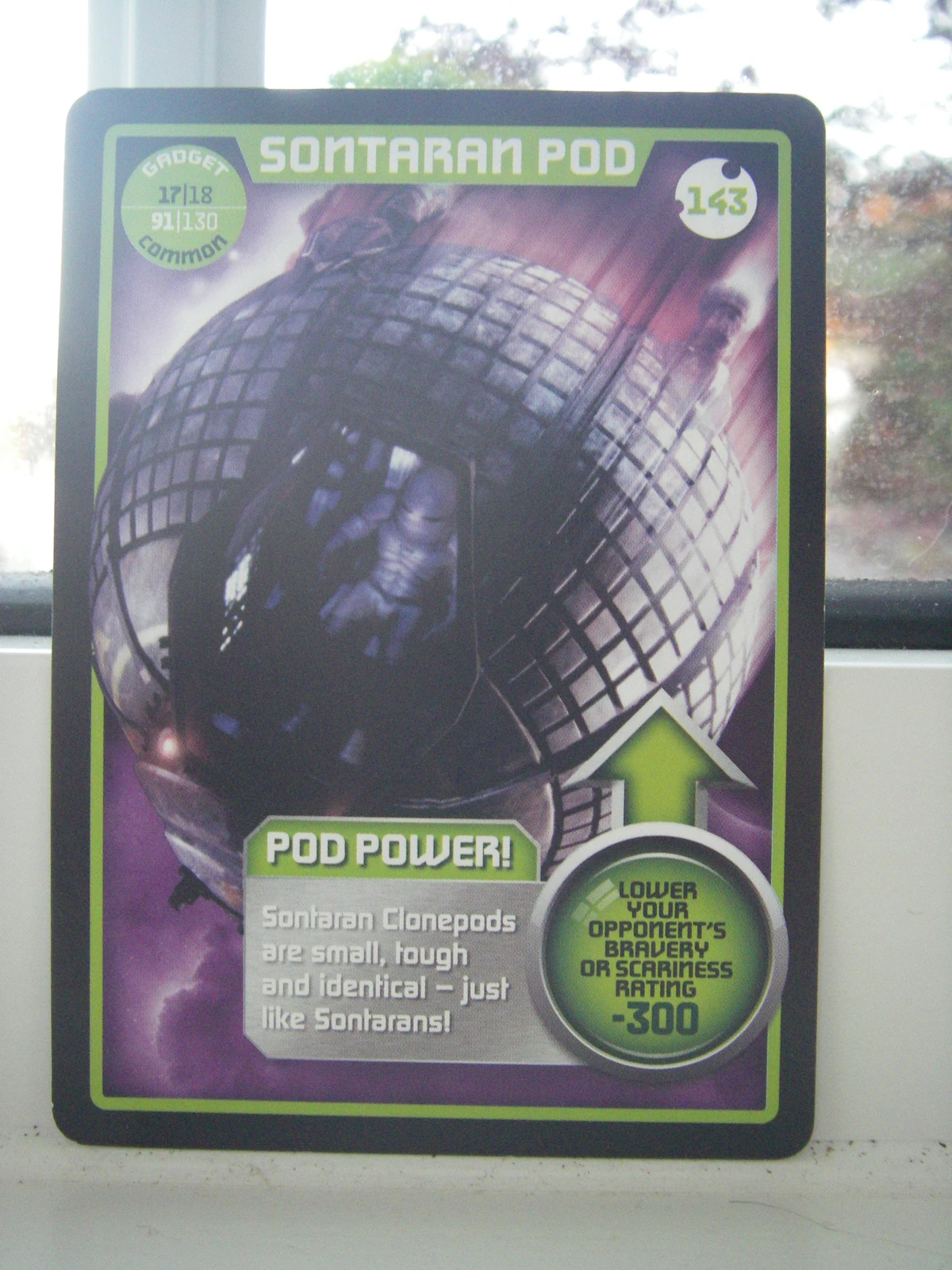 Sontaran Pod | DWMI Cards Wiki | Fandom