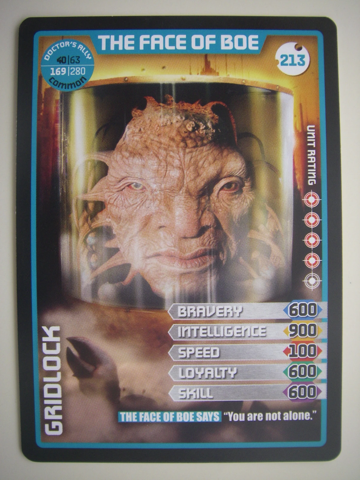 The Face of Boe | DWMI Cards Wiki | Fandom