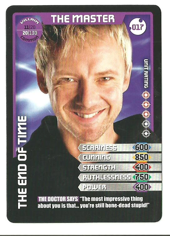 The Master | DWMI Cards Wiki | Fandom