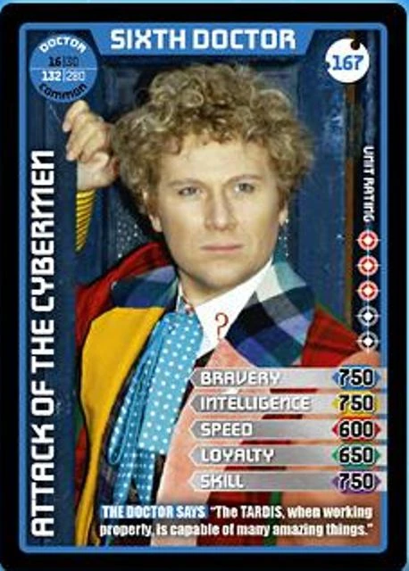 Sixth Doctor | DWMI Cards Wiki | Fandom