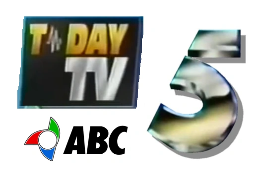5 (TV5) Standard Logos (August 1992-March 1993) | Dxs Wiki | Fandom