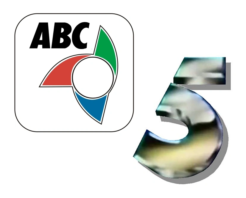 5 (TV5) Standard Logos (February 1992-December 1999) | Dxs Wiki | Fandom