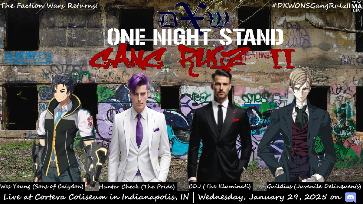 DXW One Night Stand: Gang Rulz II | Destruction of Xtreme Wrestling (E ...
