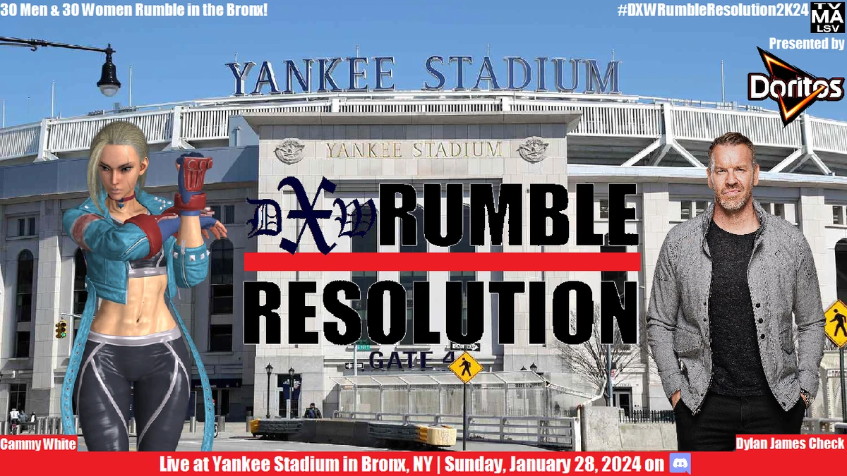 DXW Rumble Resolution 2024 | Destruction of Xtreme Wrestling (E-Fed ...