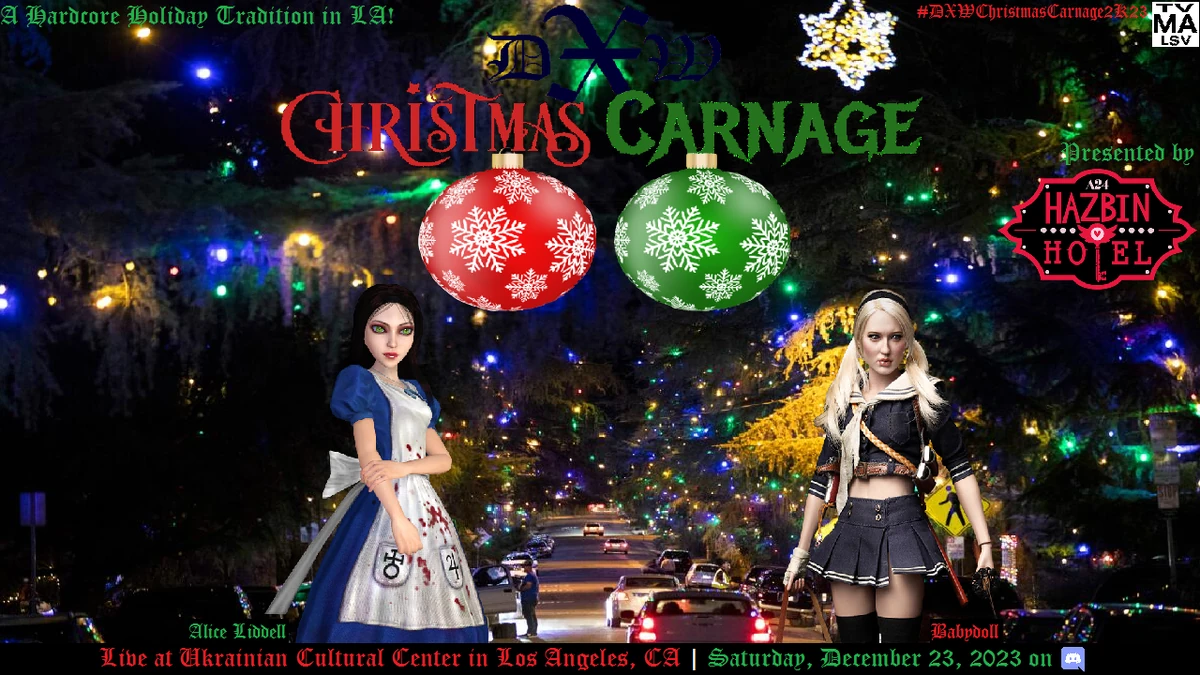 DXW Christmas Carnage 2023 | Destruction of Xtreme Wrestling (E-Fed ...
