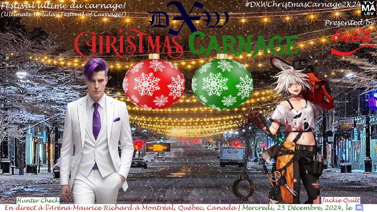 DXW Christmas Carnage 2024 | Destruction of Xtreme Wrestling (E-Fed ...