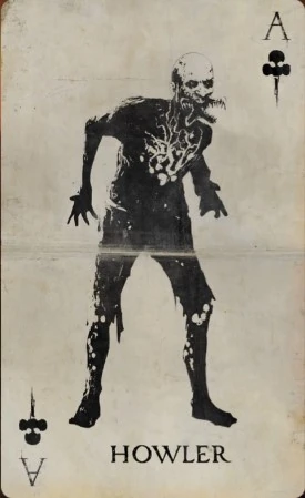 Infected Playing Card - Ace of Clubs - Howler | Dying Light Wiki | Fandom