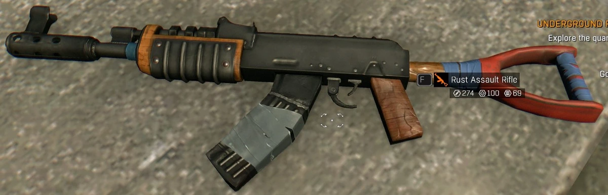 Rust Assault Rifle | Dying Light Wiki | Fandom