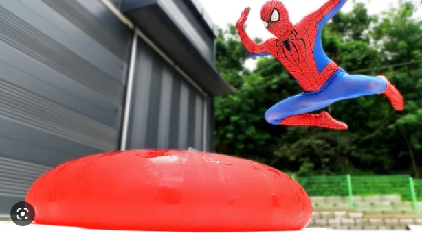 Spider Man Popping Giant Water Balloons! 2 | Dylan Wiki | Fandom