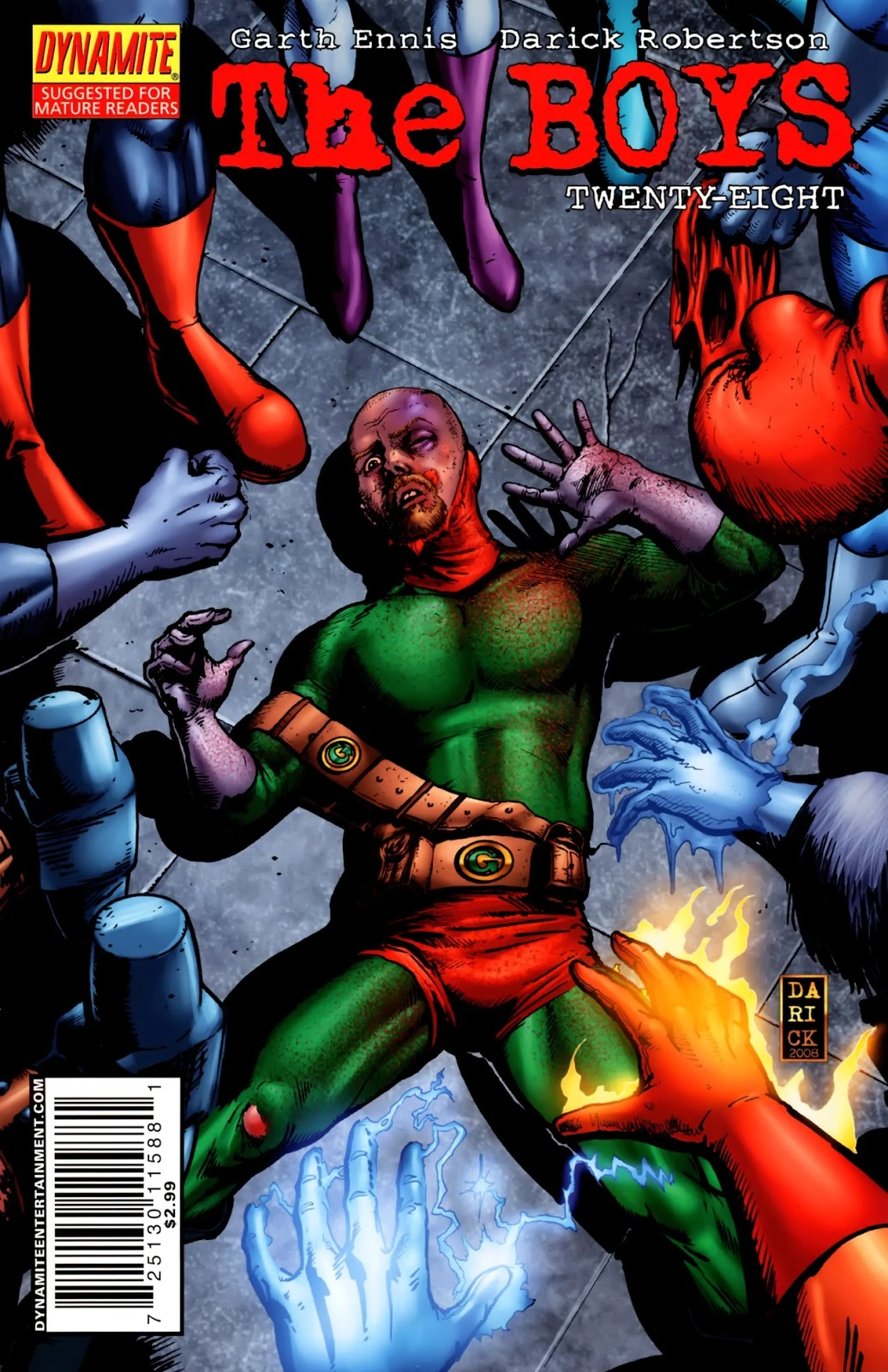 The Boys Vol 1 28 | Dynamite Entertainment Wiki | Fandom