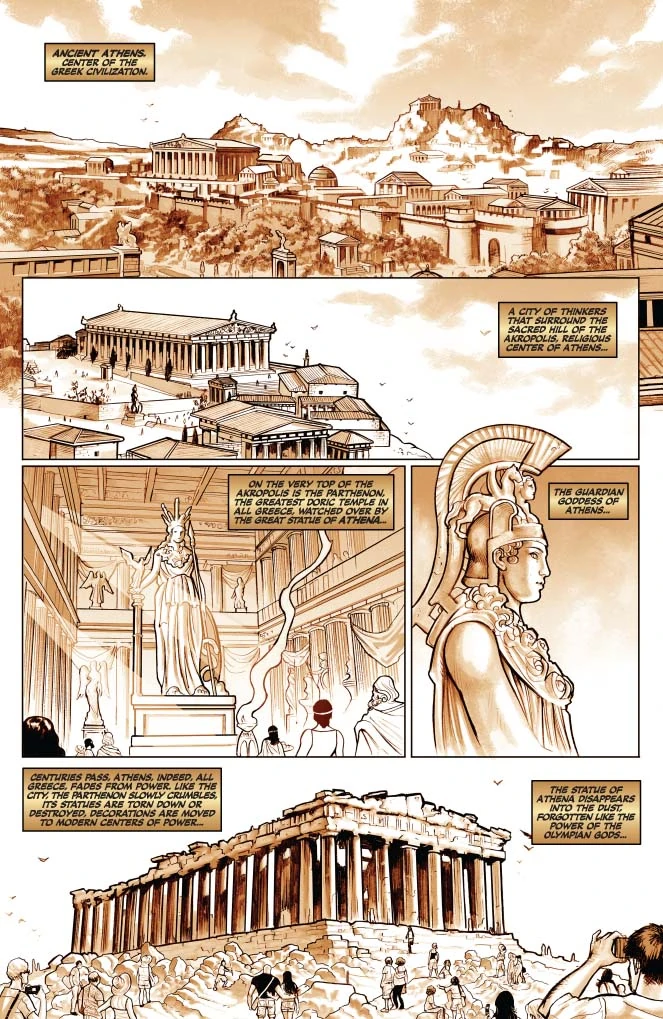 Athena Vol 1 1 | Dynamite Entertainment Wiki | Fandom
