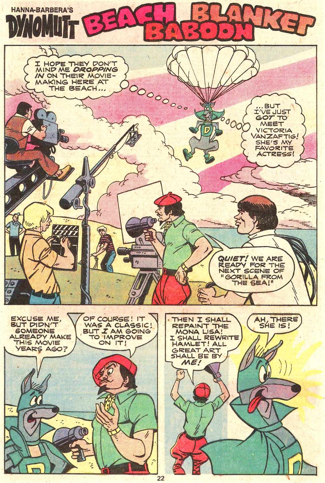 Beach Blanket Baboon | Dynomutt Wiki | Fandom