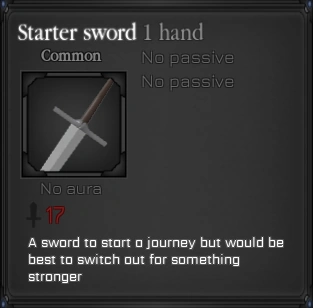 Starter Sword | Dystovia PRE-ALPHA Wiki | Fandom