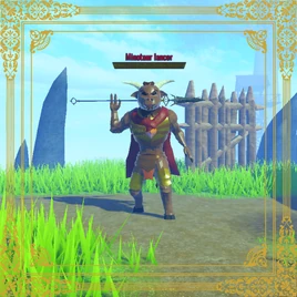 Minotaur Lancer | Dystovia PRE-ALPHA Wiki | Fandom