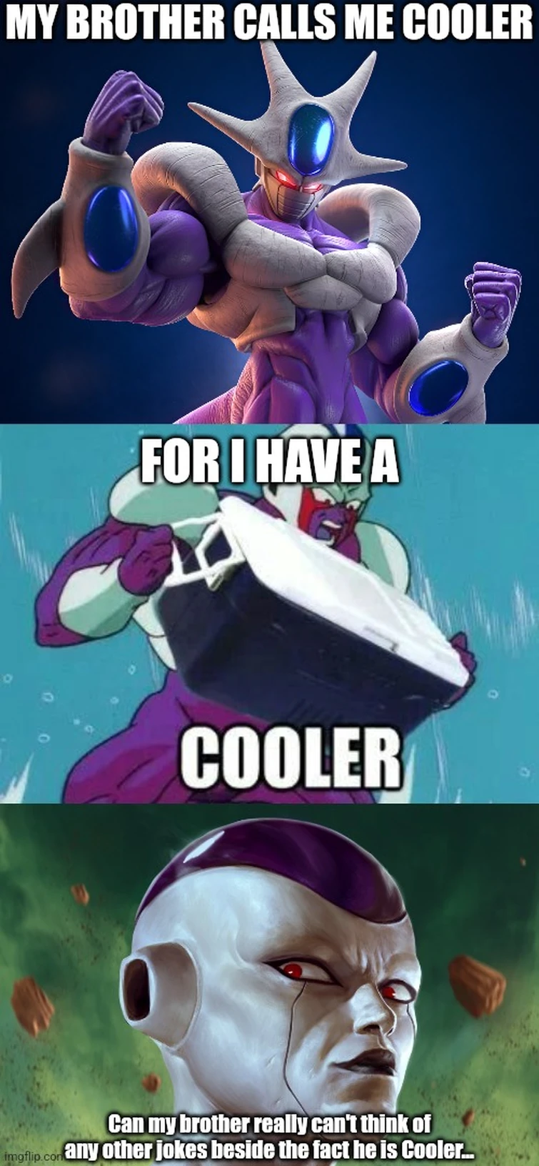 I made a much more tamer DBZ meme | Fandom