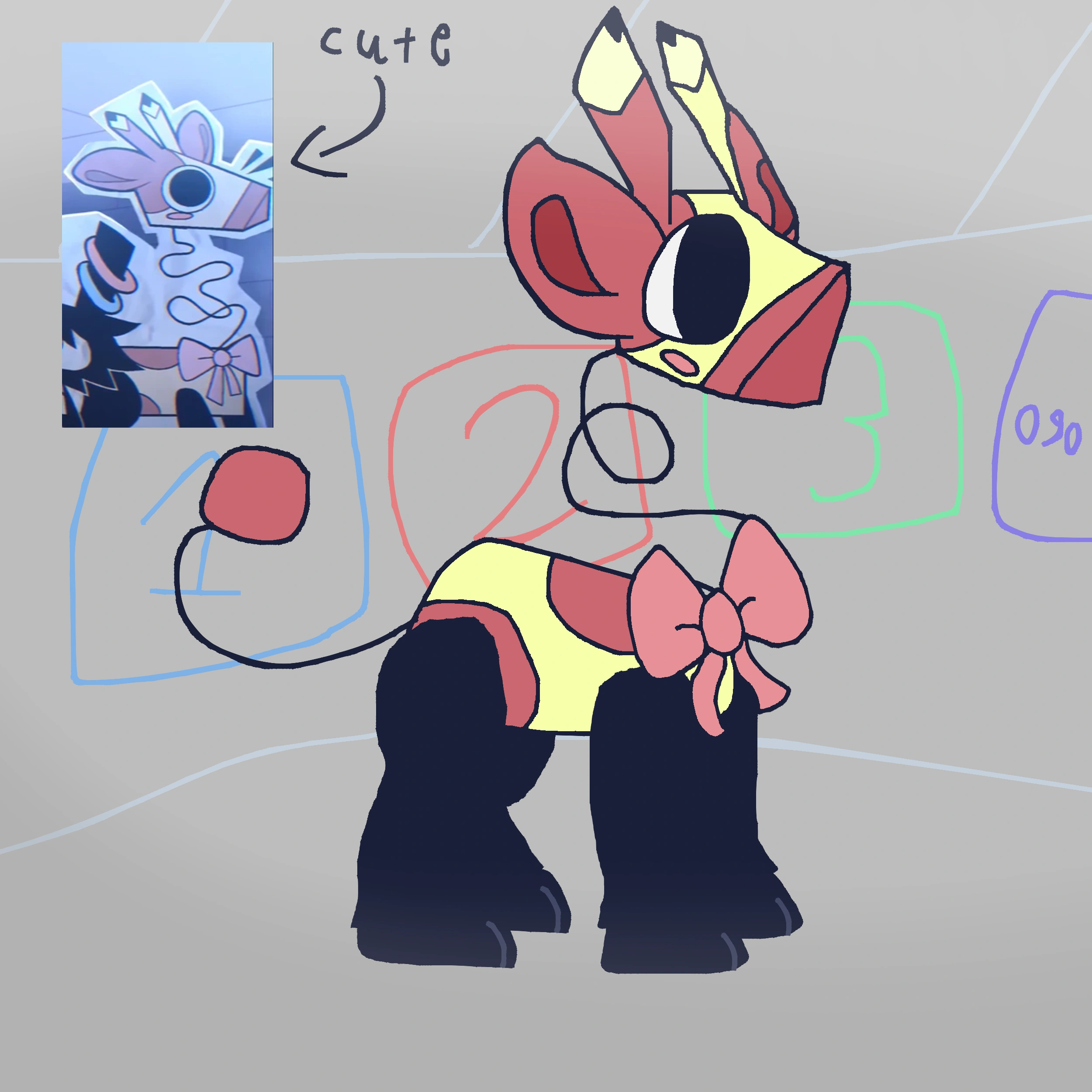 wut i think spring giraffe's full design looks liek: | Fandom