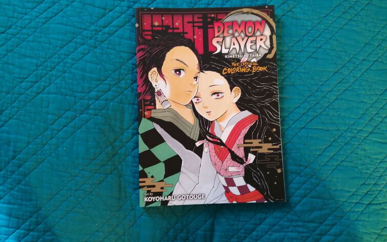 I got the kny coloring book! | Fandom