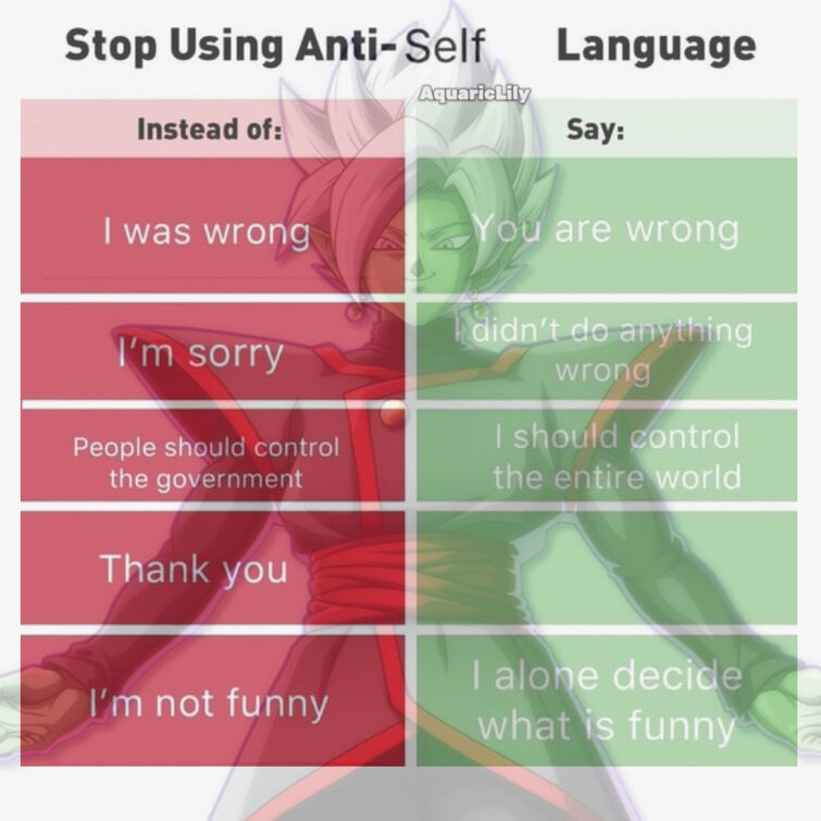 if Zamasu was getting tried in court which lawyer could get him off ...