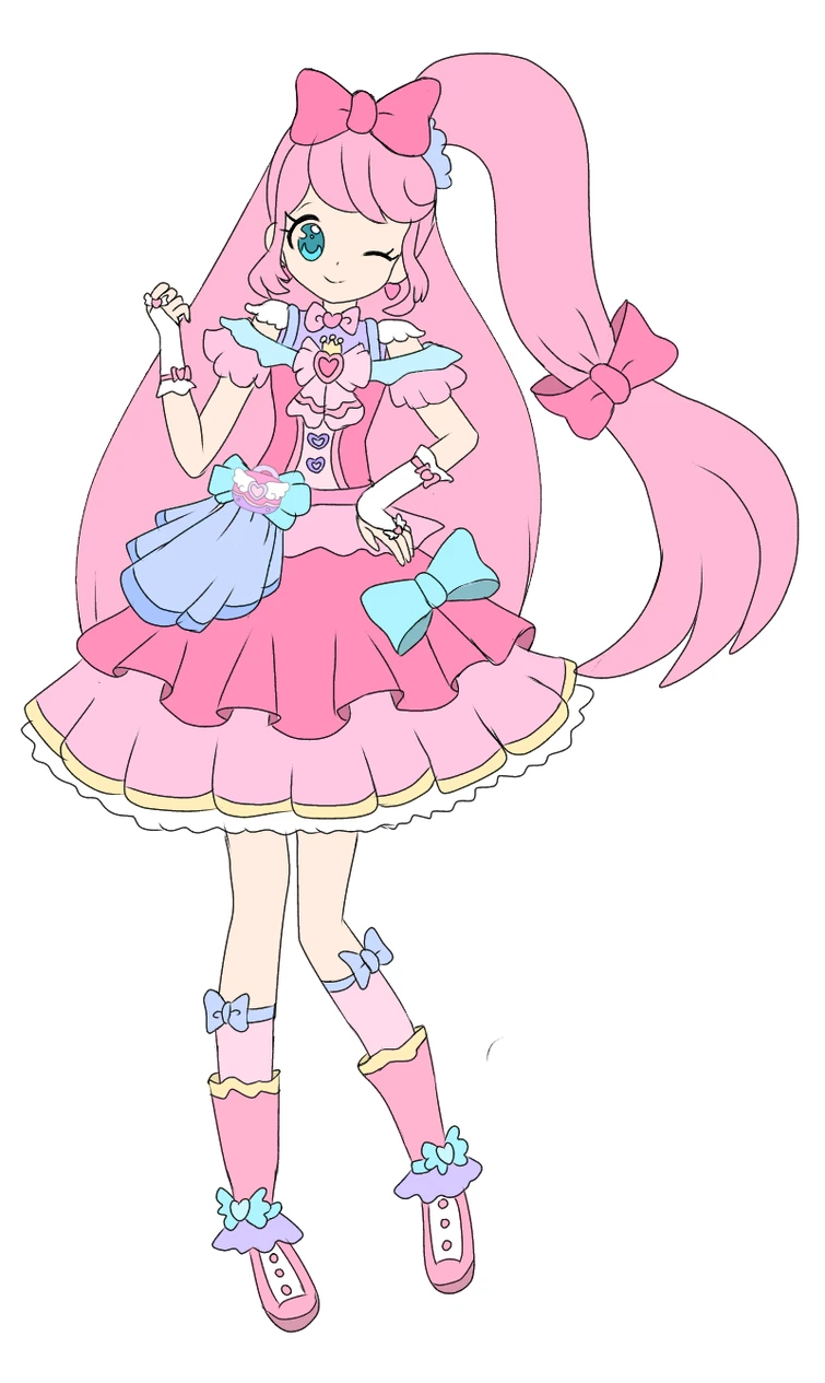 The second character in kawaii heart precure cure bunny | Fandom