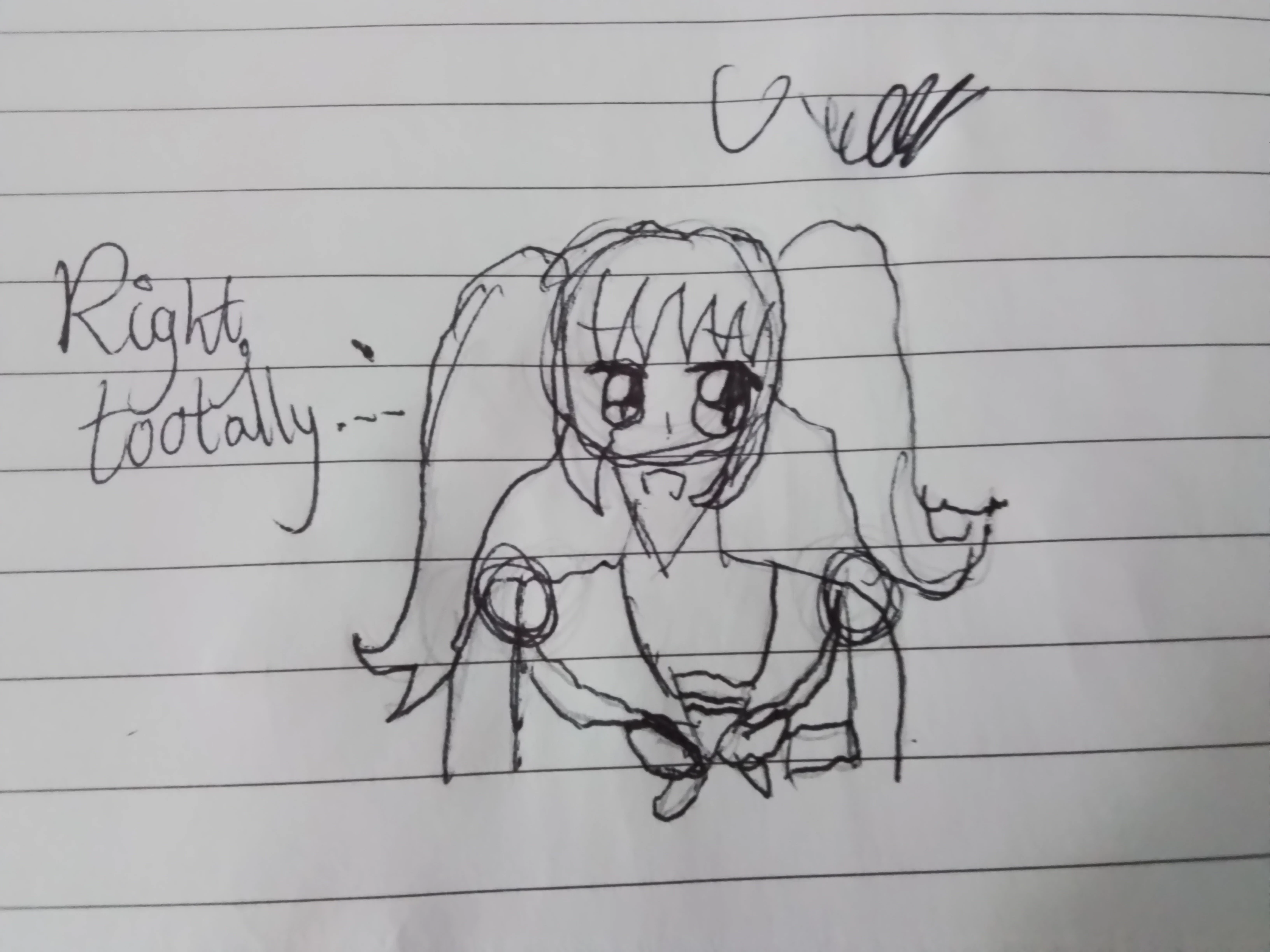 Drew one of my OCs Shinpi (sorry cos I suck at art and ur eyes are ...