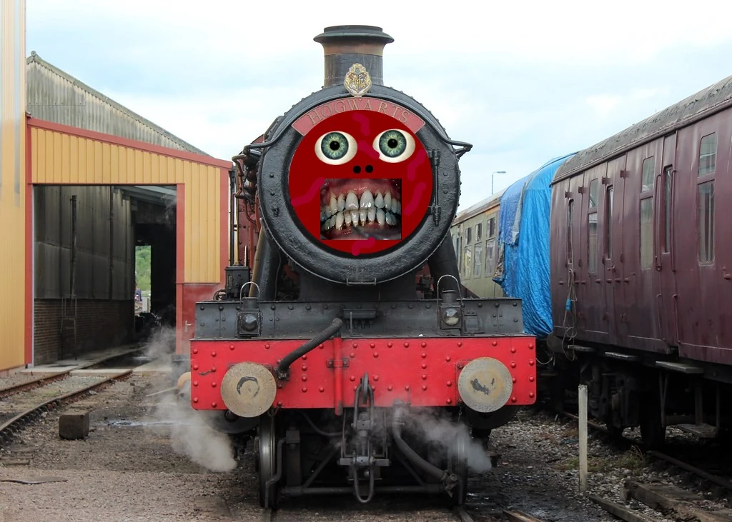 Don't ask what's beneath by smokebox door... | Fandom