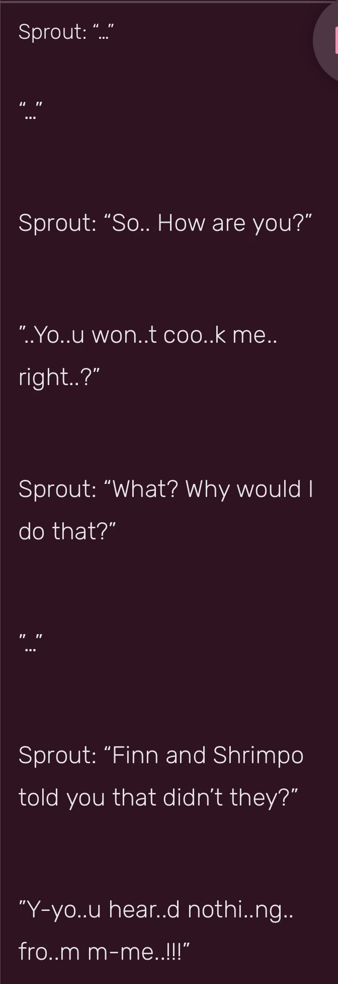 Little fun fact and more dialogue!! | Fandom