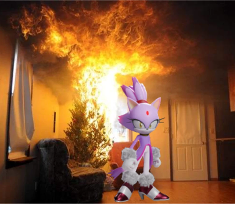 Blaze burning house | Fandom